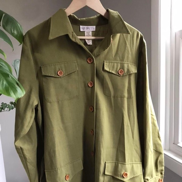Jackets & Coats | Vintage Green Chore Jacket | Poshmark
